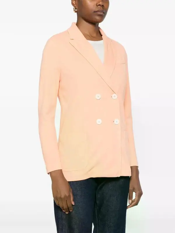 CIRCOLO 1901 Double-breasted Blazer - Orange