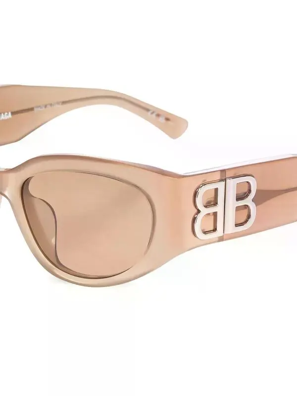 Balenciaga Bossy Sunglasses - Neutrals