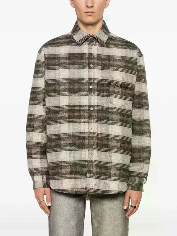 Martine Rose Check-pattern Overshirt