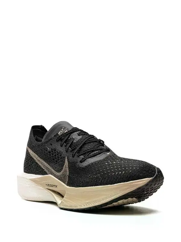 Nike Zoomx Vaporfly Next% 3 Metallic Gold Sneakers - Black