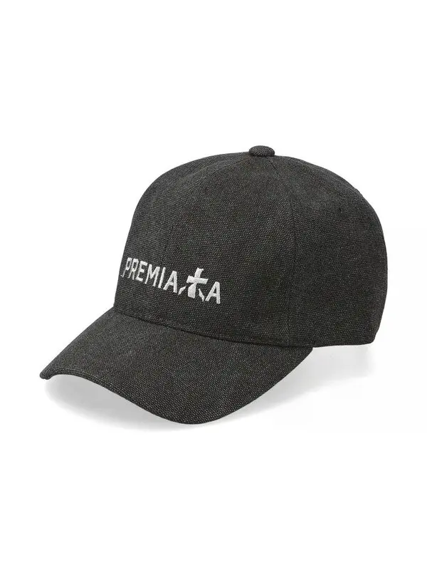 Premiata Logo-embroidered Baseball Cap - Black