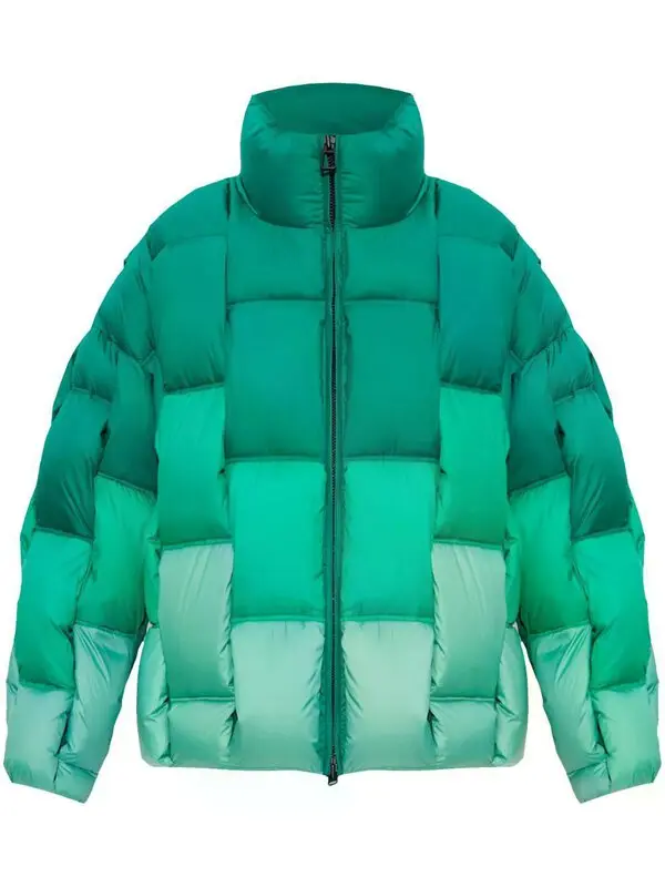 RAXXY Padded Jacket With Embossed Logo - Green