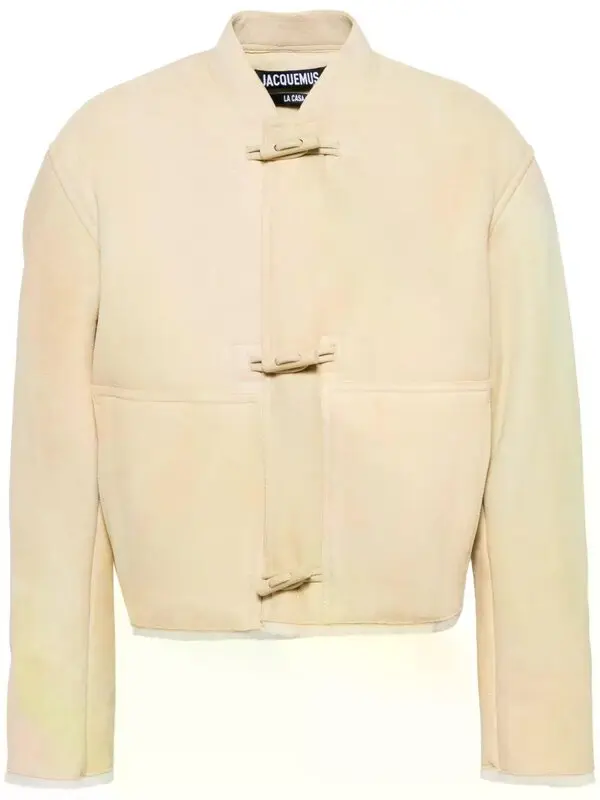 Jacquemus Suede And Shearling Jacket