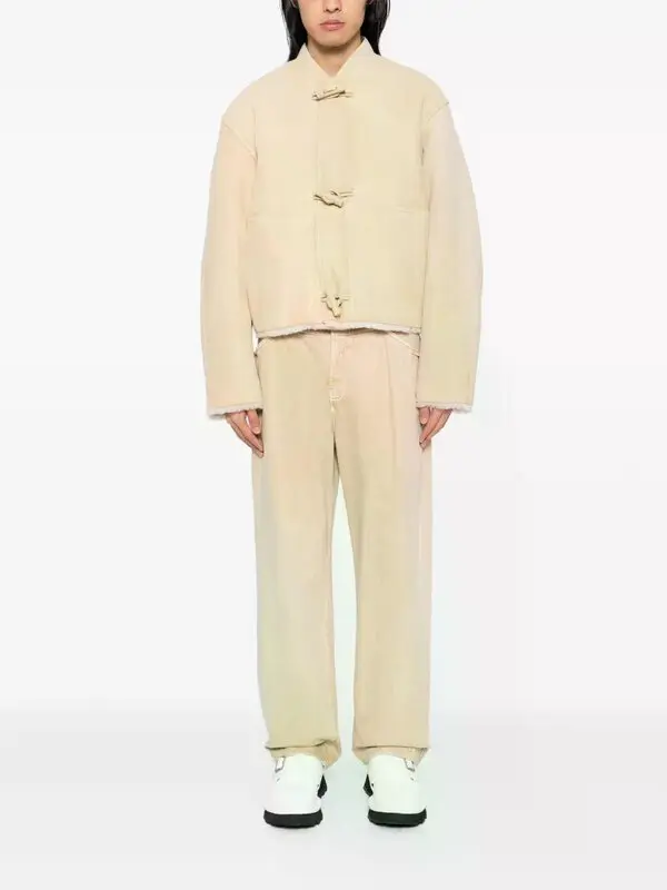 Jacquemus Suede And Shearling Jacket