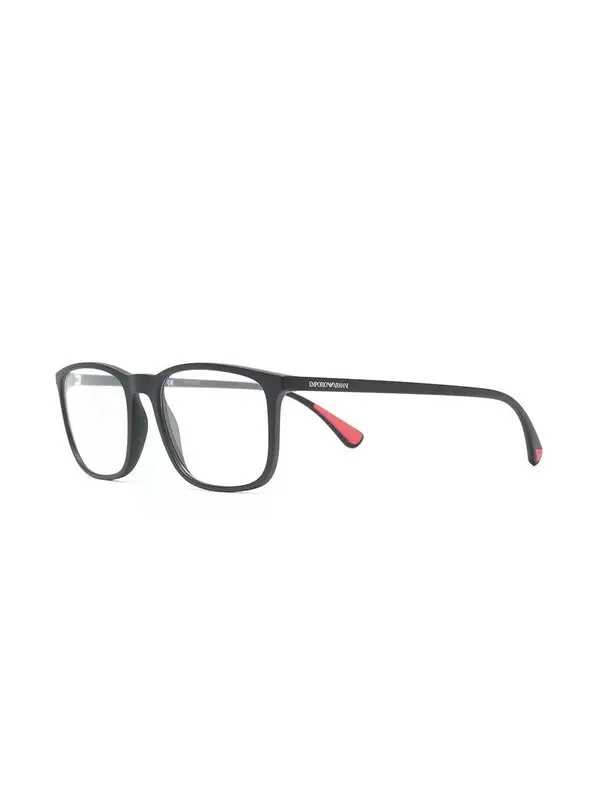 Emporio Armani Square Frame Eyeglasses