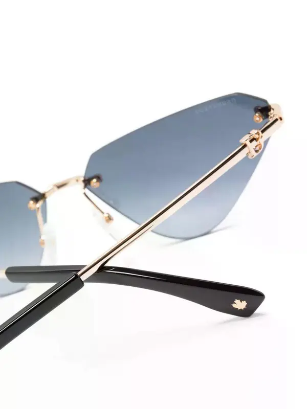 Dsquared2 Cat-eye Frame Sunglasses - Black