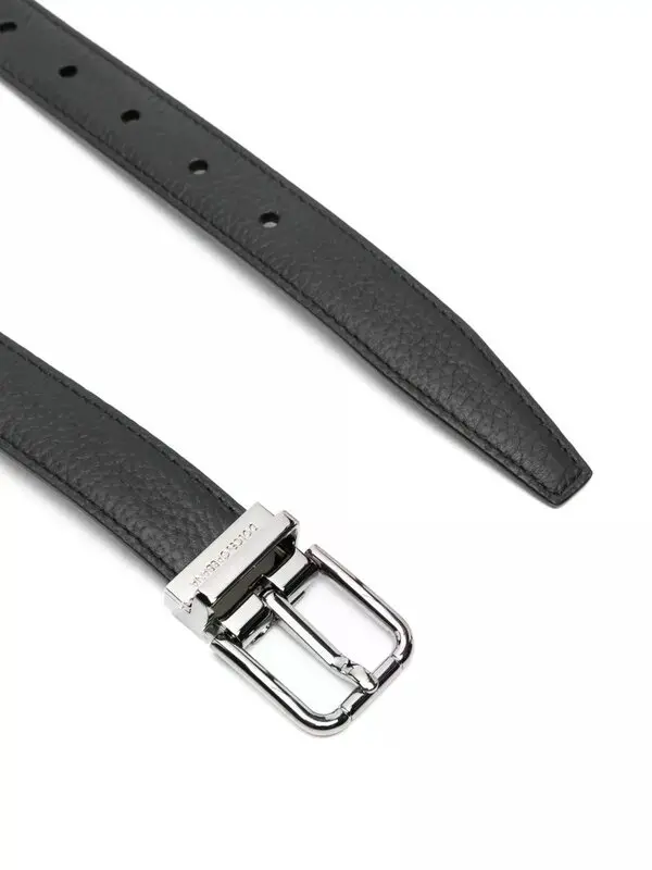 Dolce & Gabbana Logo-embossed Buckle Belt