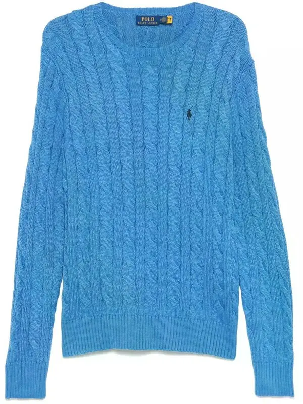 Polo Ralph Lauren Cable Knit Sweater - Blue