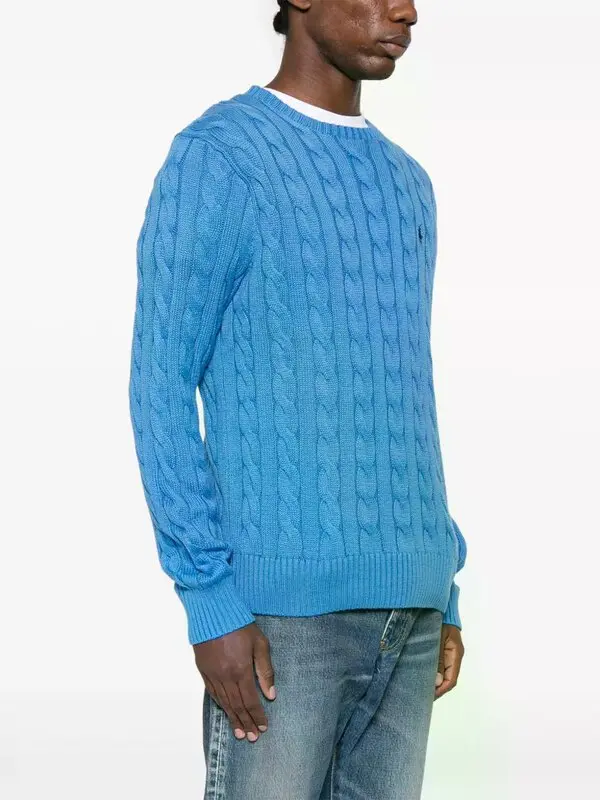 Polo Ralph Lauren Cable Knit Sweater - Blue