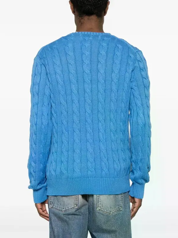 Polo Ralph Lauren Cable Knit Sweater - Blue