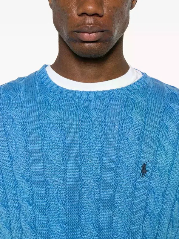 Polo Ralph Lauren Cable Knit Sweater - Blue