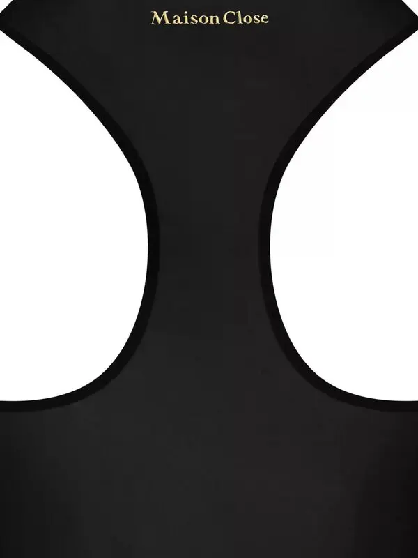 MAISON CLOSE Double Sens Tank Top - Black
