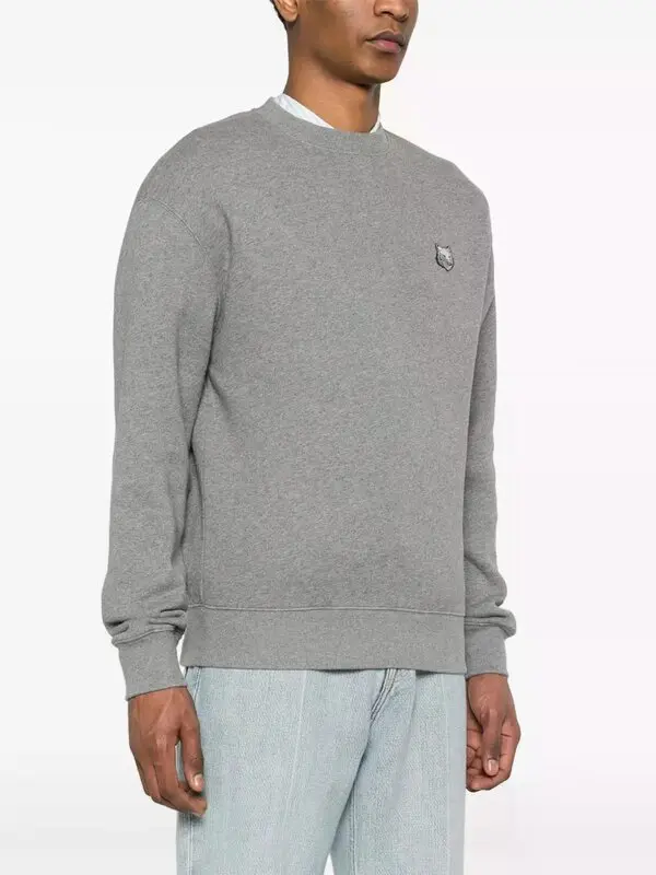 Maison Kitsuné Bold Fox Head Cotton Sweatshirt