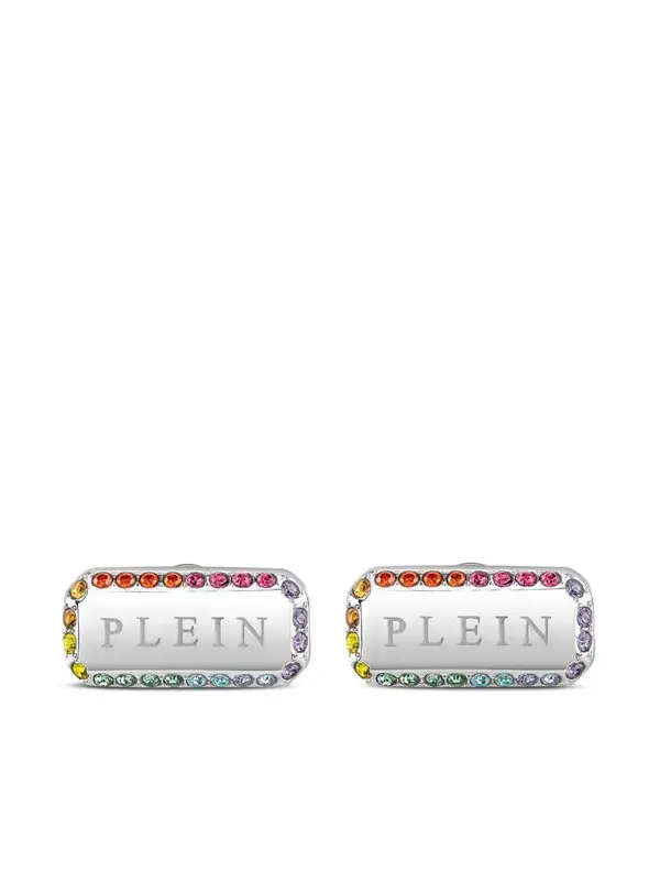 Philipp Plein Stainless Steel Earrings - Silver