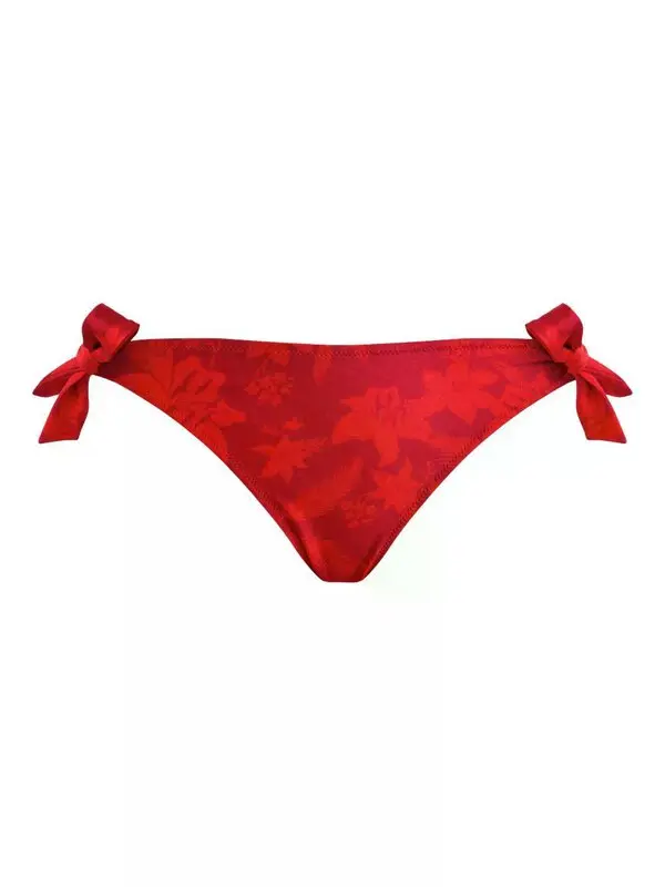 Vilebrequin Flower Power Bikini Bottoms - Red