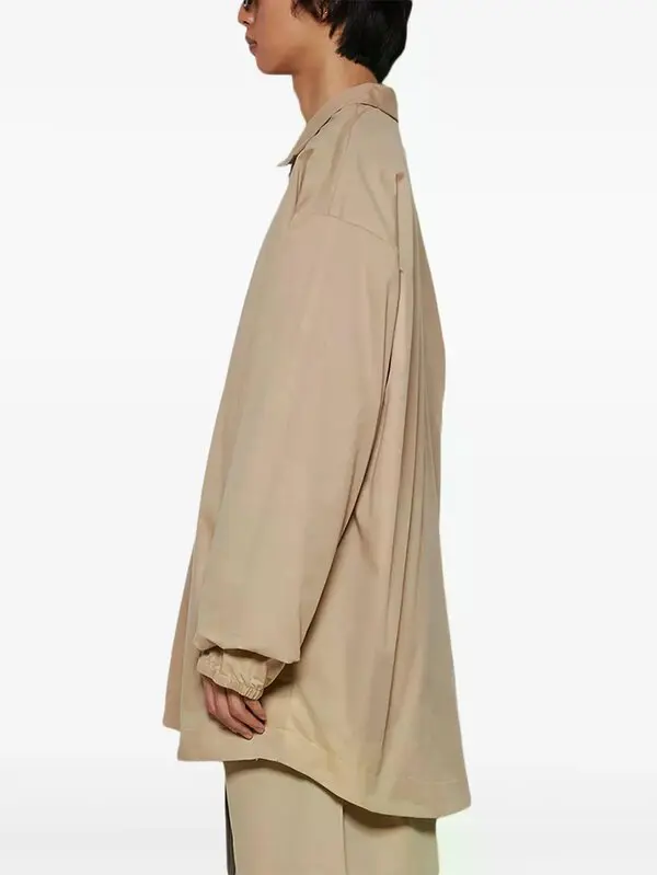 Fear Of God Logo-patch Zip-up Shirt Jacket