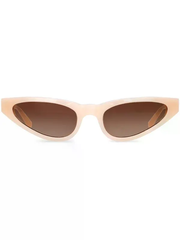 Linda Farrow Magda Butrym Oversized-frame Sunglasses - Pink