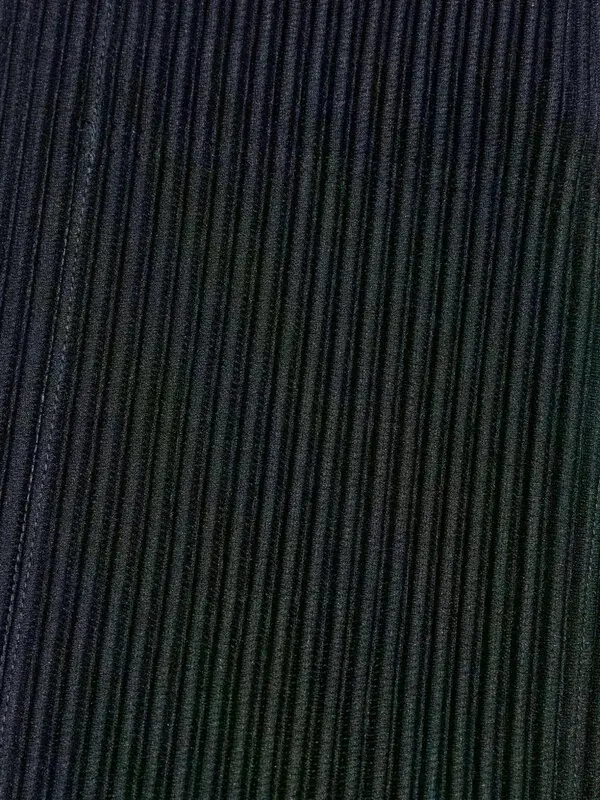 Issey Miyake Pleated Single-breasted Blazer