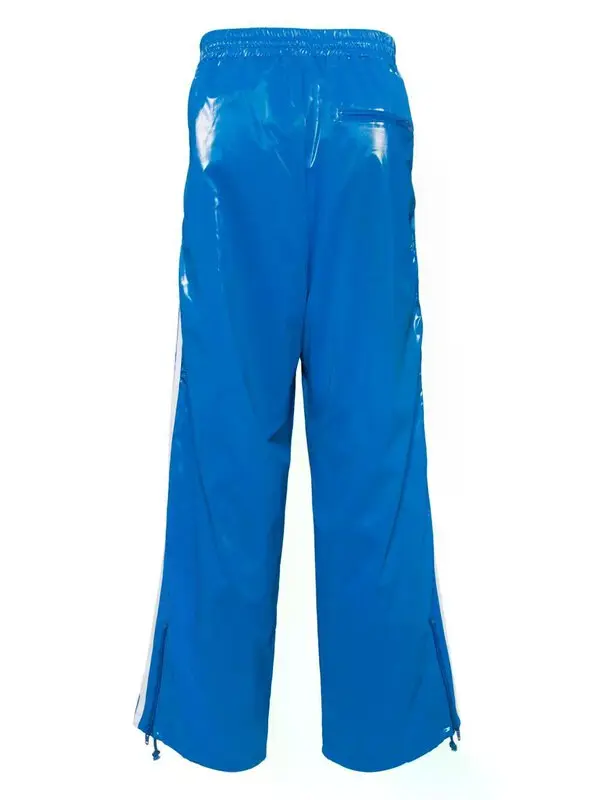 DOUBLET Laminate Track Embroidered Track Pants