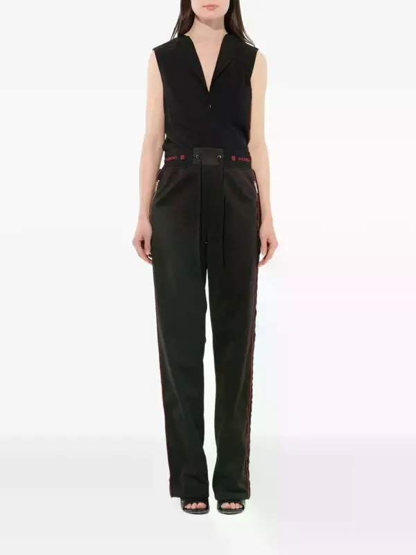 Givenchy Side-stripe Logo Track Pants - Black