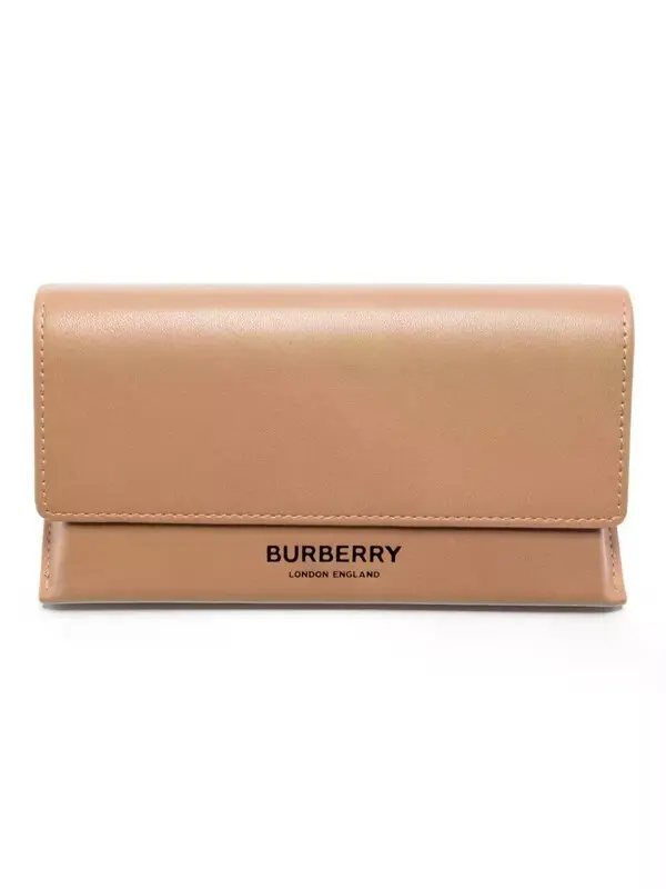Burberry Logo Lettering-plaque Tinted Sunglasses