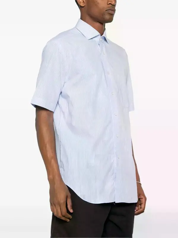 XACUS Striped Cotton Shirt