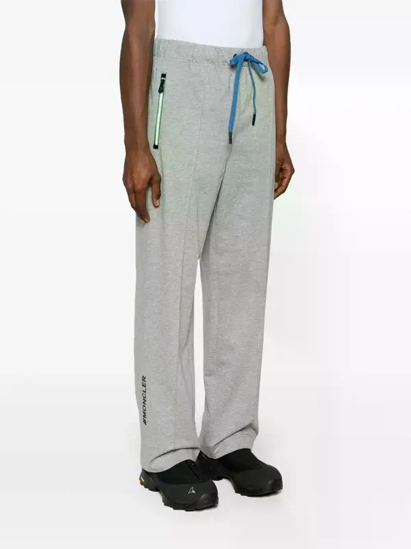 Moncler Logo-lettering Cotton Track Pants