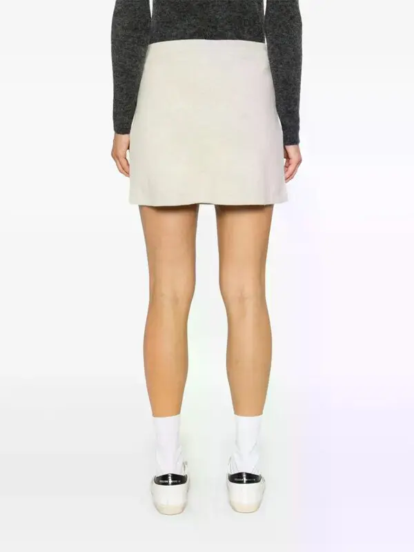MARANT ETOILE Amaline Mini Skirt - Grey