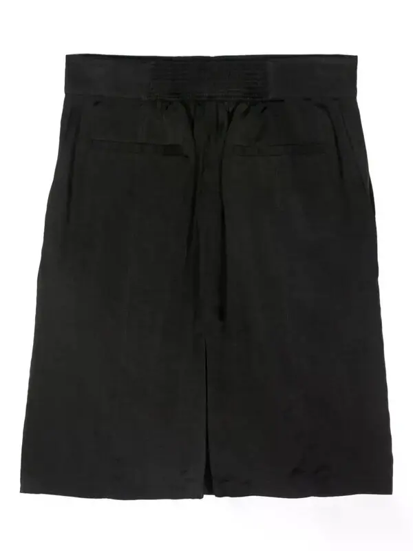 Saint Laurent Twill Weave Mini Skirt - Black