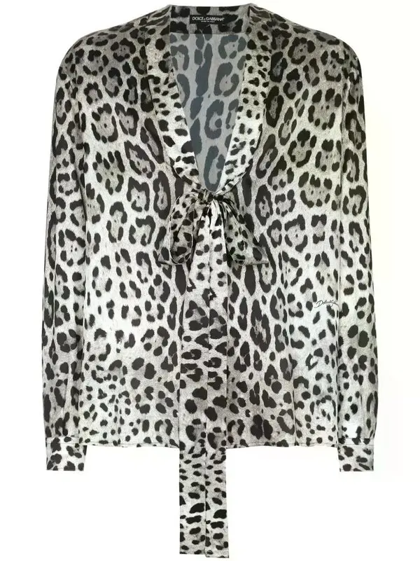 Dolce & Gabbana Leopard-print Shirt