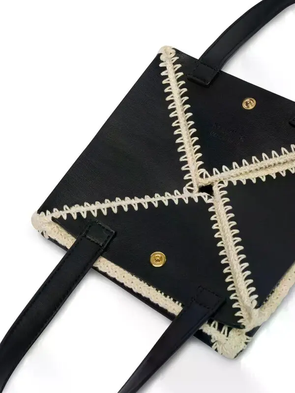 Nanushka The Origami Tote Bag - Black