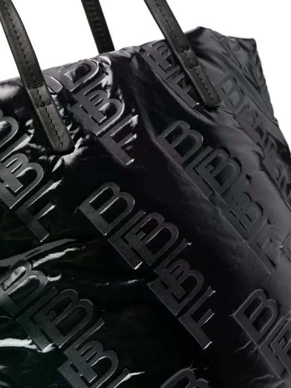 By Far Logo Embossed Tote Bag