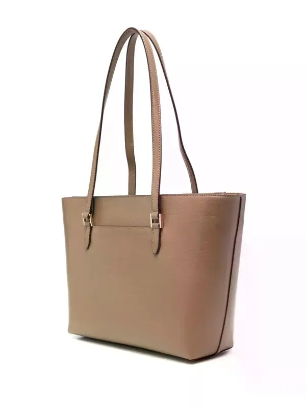 Dkny Logo-lettering Tote Bag - Neutrals