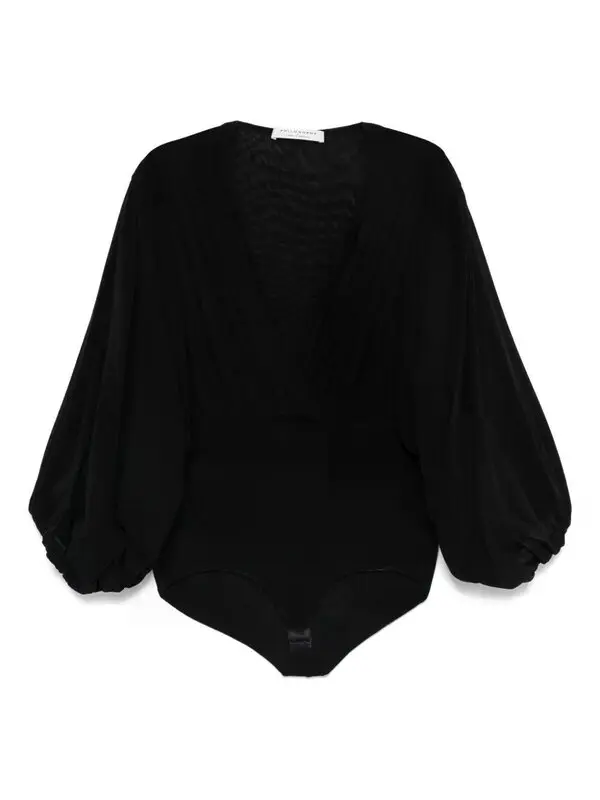 Philosophy Di Lorenzo Serafini Draped Bodysuit With Ruched Detailing