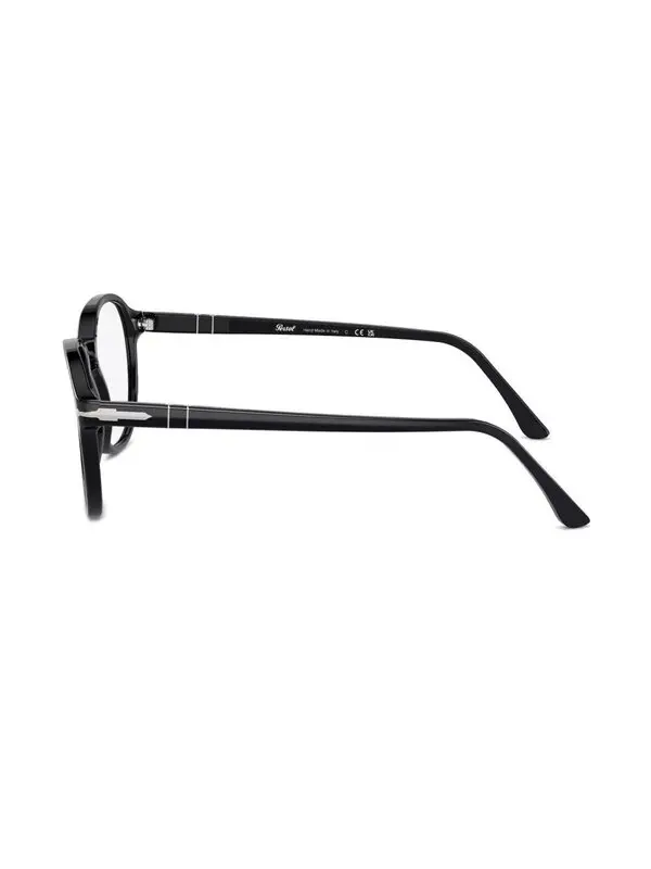 Persol Round Frame Eyeglasses - Black
