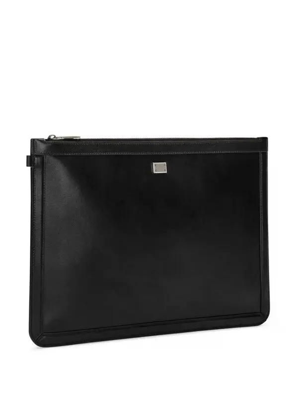 Dolce & Gabbana Logo Plaque Clutch Bag