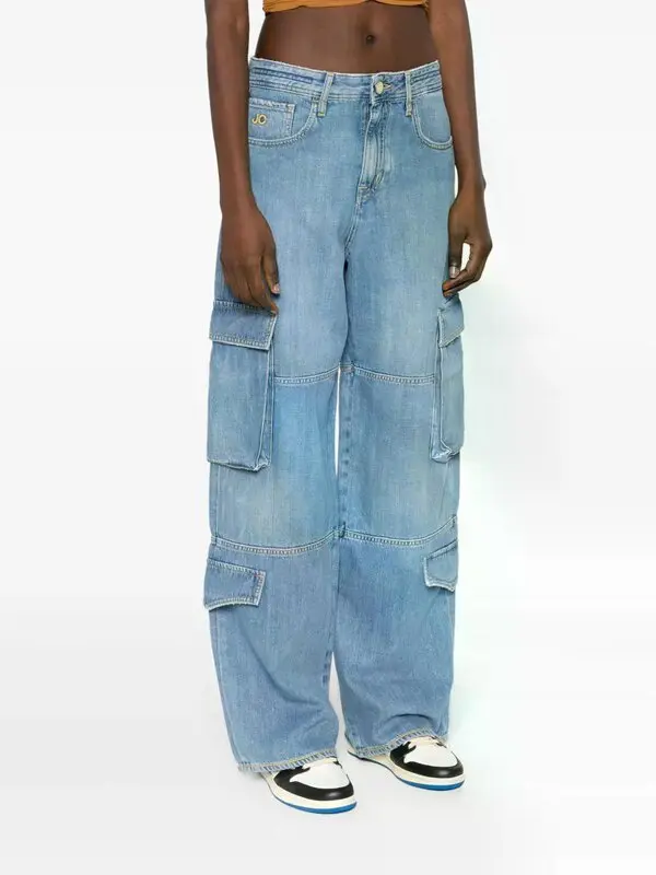 Jacob Cohen Embroidered Logo Jeans