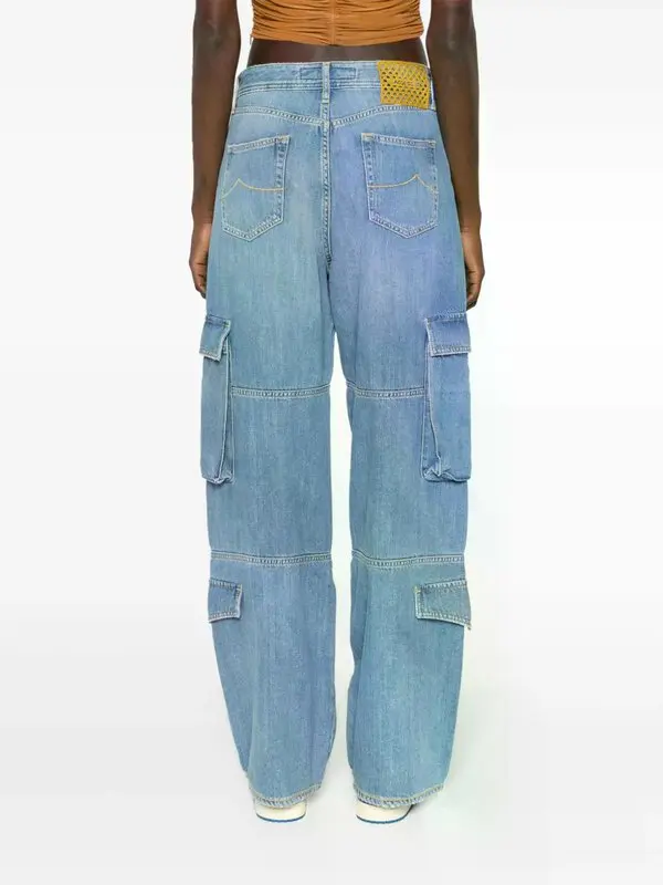 Jacob Cohen Embroidered Logo Jeans