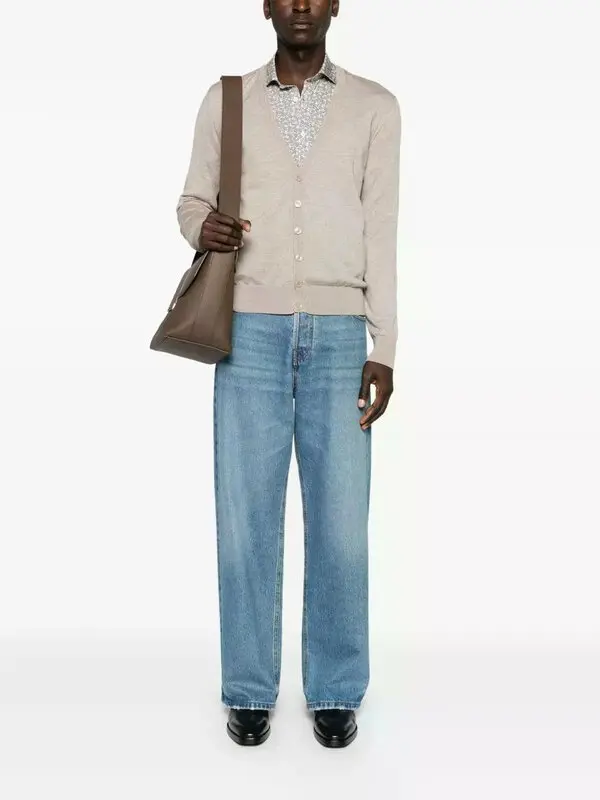 Giorgio Armani V-neck Wool Cardigan