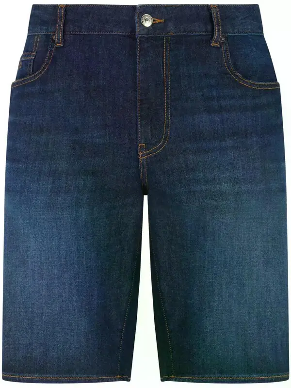 Armani Exchange Cropped Jeans - Blue