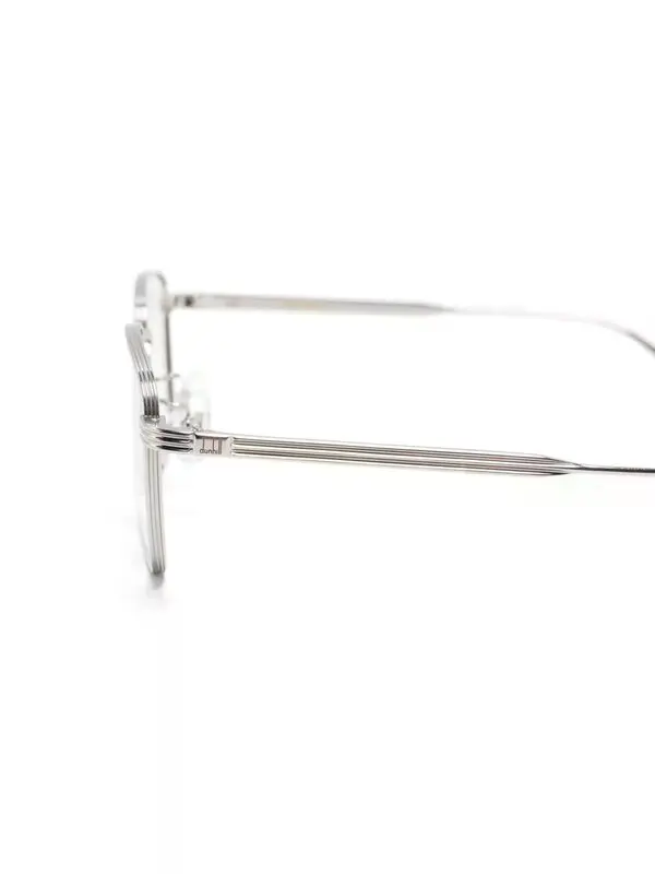 Dunhill Square Frame Eyeglasses - Silver