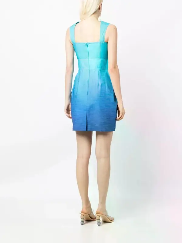 BAMBAH Ocean Gradient-effect Mini Dress