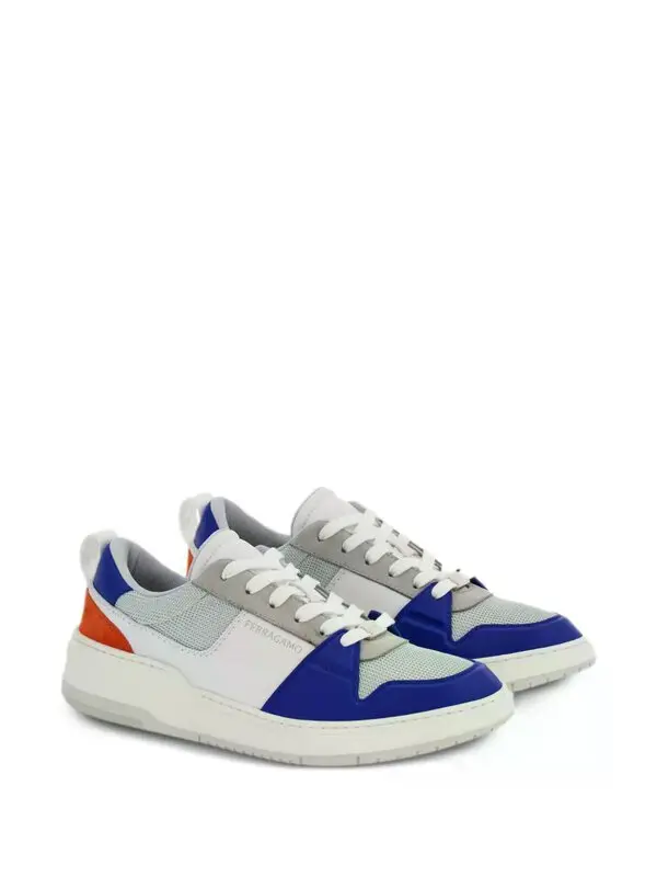 FERRAGAMO Panelled Low-top Sneakers
