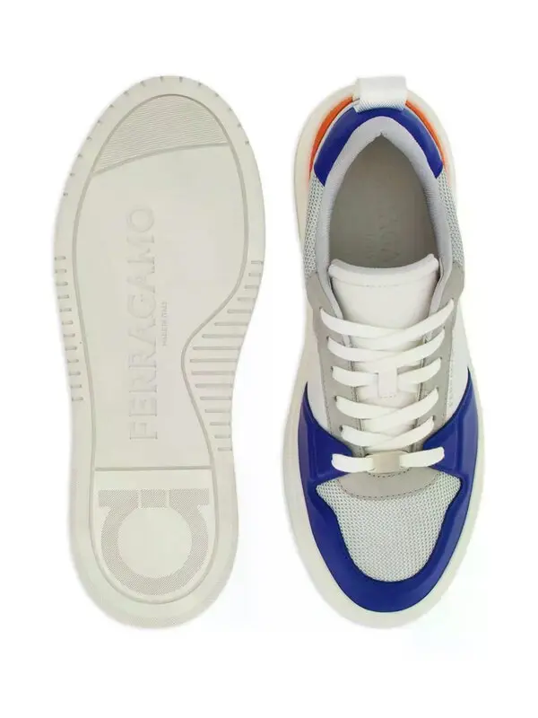 FERRAGAMO Panelled Low-top Sneakers