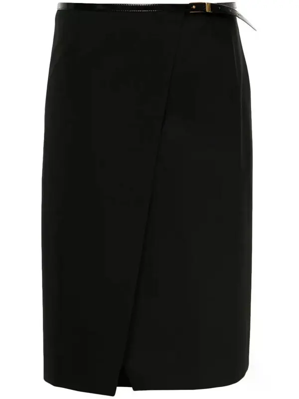 Philosophy Di Lorenzo Serafini Textured Wrap Skirt