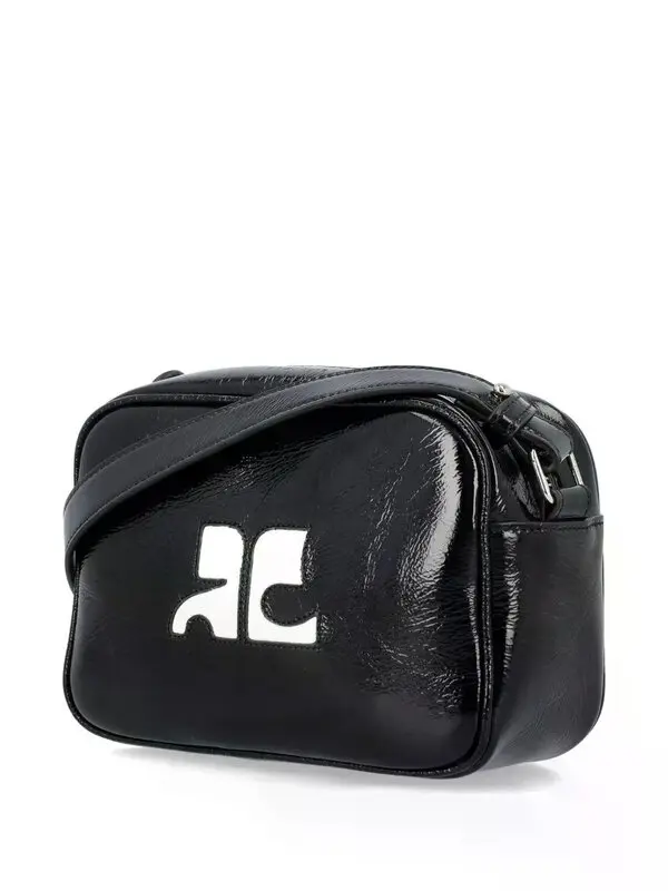 COURREGES Re-edition Naplack Leather Mini Bag