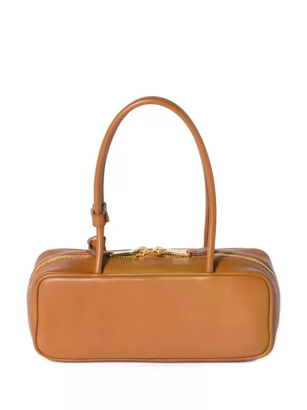 Miu Miu Small Beau Leather Top Handle Bag - Brown