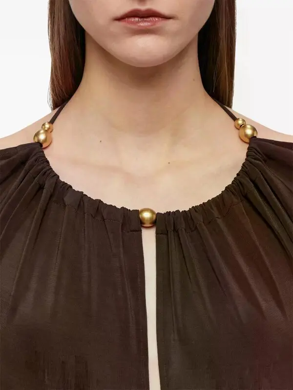 FERRAGAMO Open-back Maxi Dress