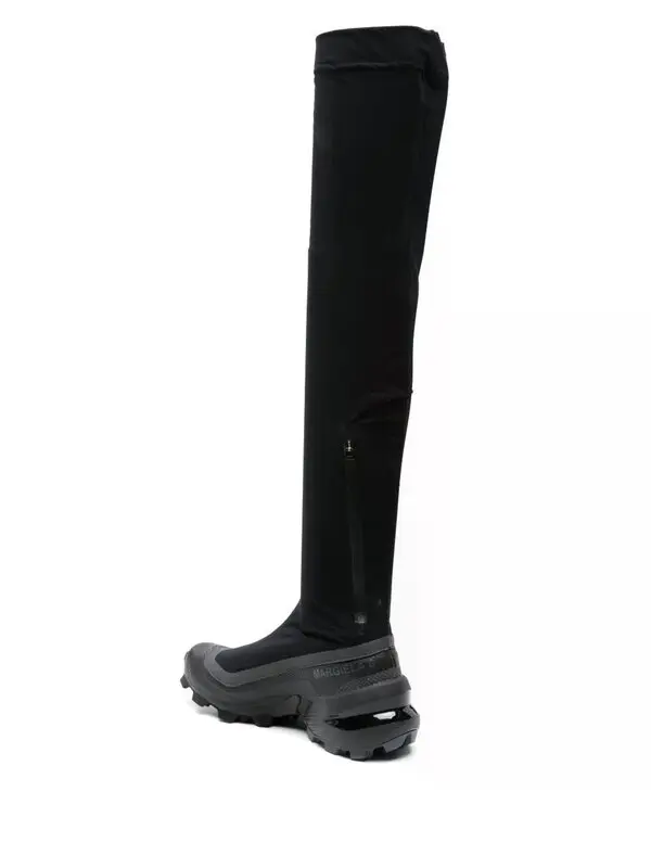 MM6 MAISON MARGIELA X SALOMON Thigh High Chunky Rubber Sole Boots