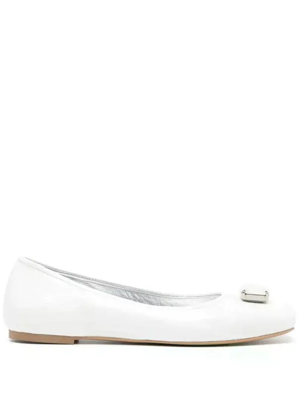 MADISON MAISON Marion Leather Ballerina Shoes